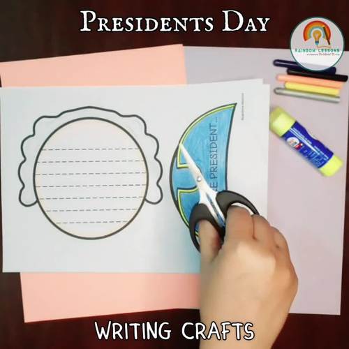 Presidents Day Writing Activity | Presidents Day Craftivity | President ...