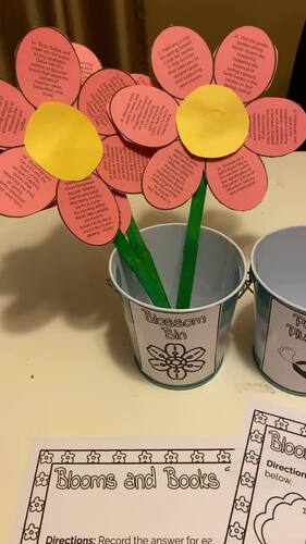 March Spring Library Lesson Game Activity by Black Girl in the Library