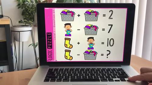 Math Activities Logic Puzzles 1st Grade Enrichment Volume Four | TPT