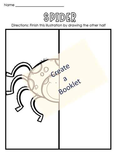 Fall Directed Drawing Halloween Pumpkin Bat Monster October Centers