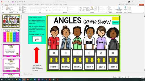 Angles Jeopardy-Style Game Show by Create-Abilities | TPT