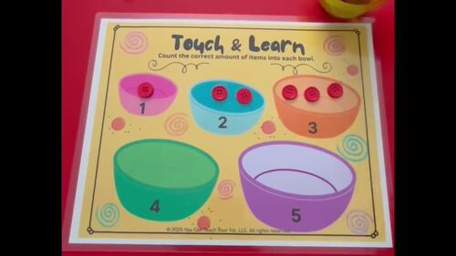 Preschool Activity Bundle | Alphabet & Number Mats for PreK | TPT