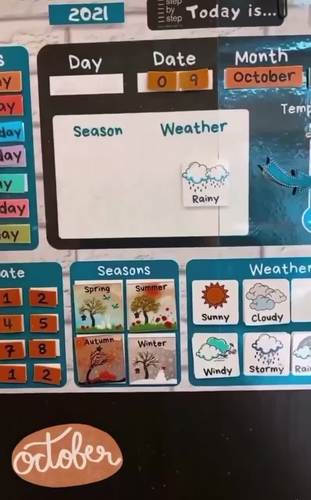 Interactive Calendar / My Daily Calendar by Portlandia Store | TPT