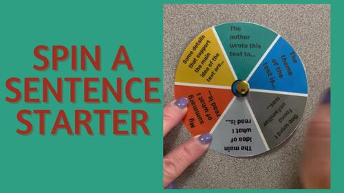 Reading Comprehension Text Connections Sentence Starters | TPT