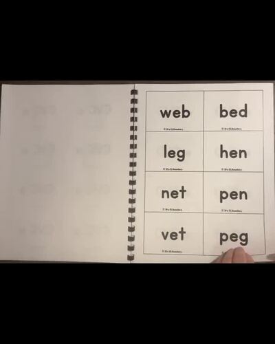Game - CVC Matching by Its ELAmentary | TPT