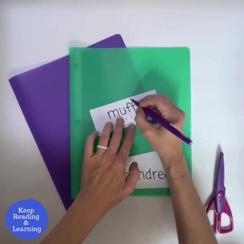 Phonics Syllable Division VCCV VCCCV Pattern Printable Activity Word ...