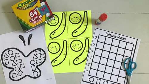Shape Crafts - Count, Graph, Numbers - Bus, Apple Tree, Haunted House ...