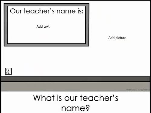 Names at School Social Story - Little Books For Big Thinkers | TpT