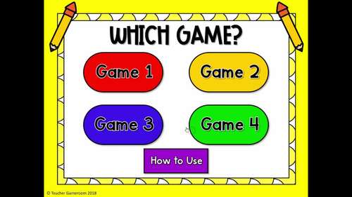 Word Families -all Words Tic-Tac-Toe Powerpoint Game Distance Learning