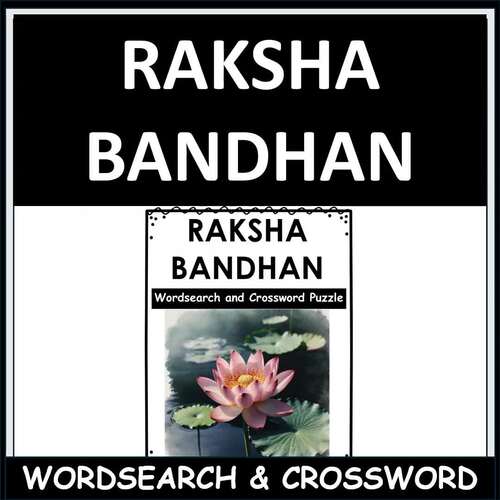 Raksha Bandhan Puzzles | Activities | Worksheets | Middle School | August