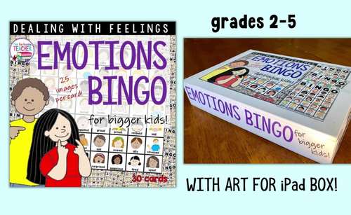Feelings Bingo | Social Emotional Learning by That Fun Reading Teacher
