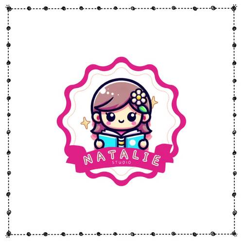 Simple Square Border Clipart | Frames | Commercial Use #3 | TPT