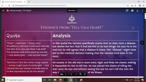 Tell-Tale Heart Study: *NO PREP* Tell-Tale Heart Guilty or Not? Trial ...