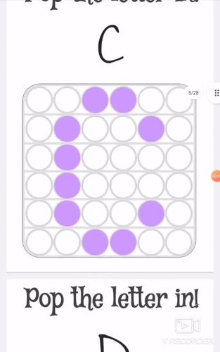 Pop It Alphabet Uppercase Letter Recognition Activities - For SQUARE ...