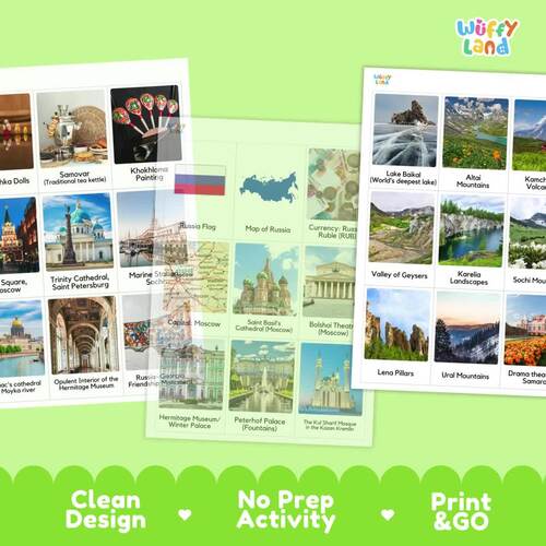 Russia Landmarks & Geography Flashcards Russian Culture, Symbols ...