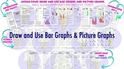 4: 2nd Grade: Bar Graphs & Picture Graphs by The Mint Chip Teacher