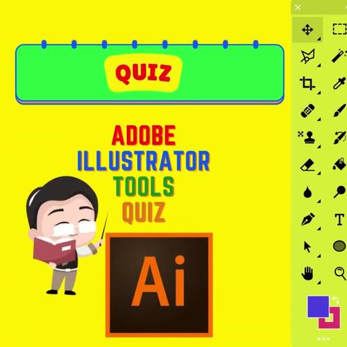 Adobe Illustrator Basic Tools Quiz by The TPT Learning Camp | TPT
