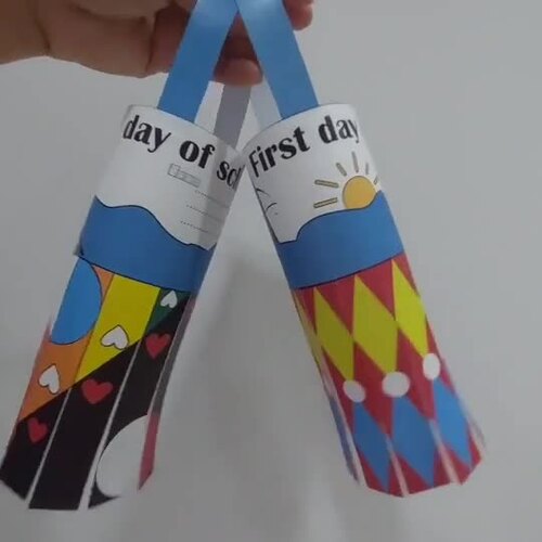 First Day Of School Shark Craft Windsock / Activities Coloring Back to ...