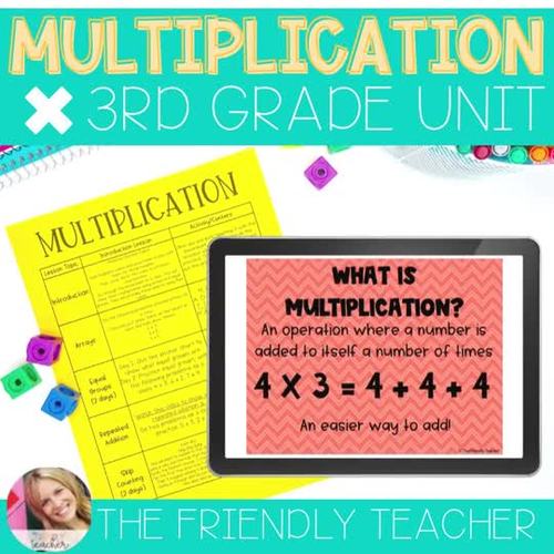 Multiplication Lessons, Activities, and Games for 3rd Grade | TpT