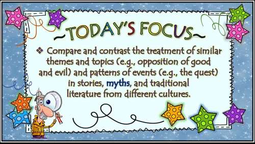 COMPARING MYTHS ACROSS CULTURES: STORIES OF THE BIG DIPPER (POWER POINT ...