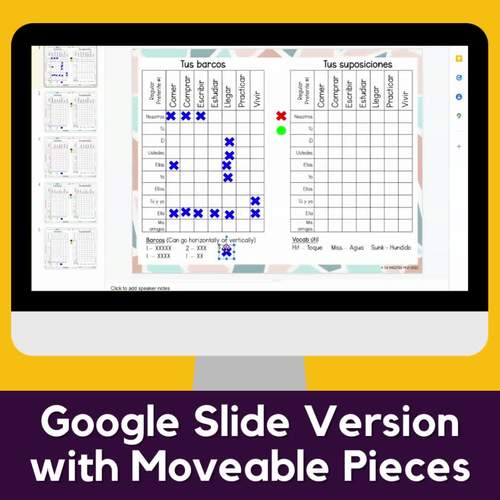 Spanish Regular & Irregular Preterite Conjugation Practice Game | TPT