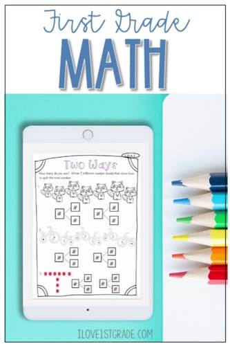 First Grade Math Operations and Algebraic Thinking Distance Learning