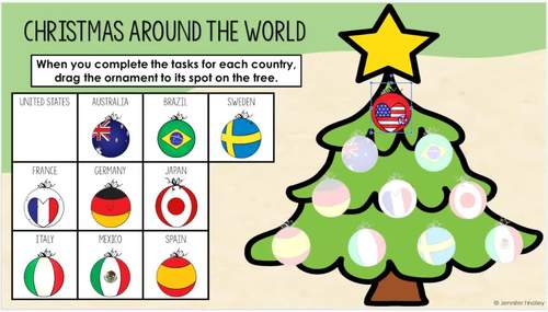 Christmas Around the World Activities | Digital Christmas Around the World