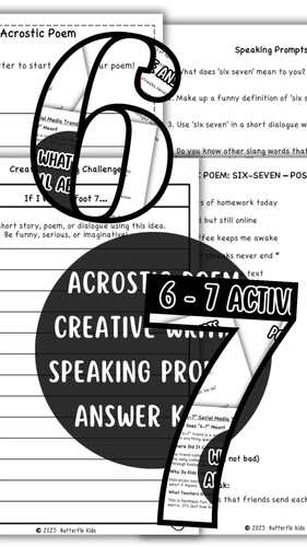 67 6-7 Trend Social Media Writing and Speaking Fun Activities Social Skills