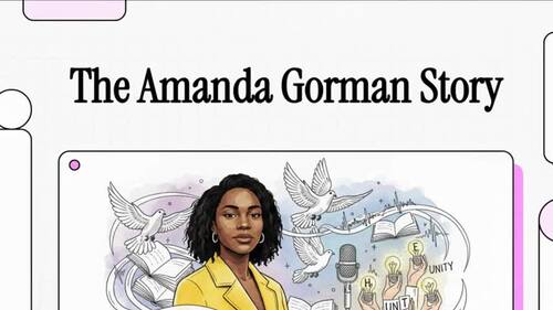Amanda Gorman Black History Month Activities | Worksheets, Video, PPT ...