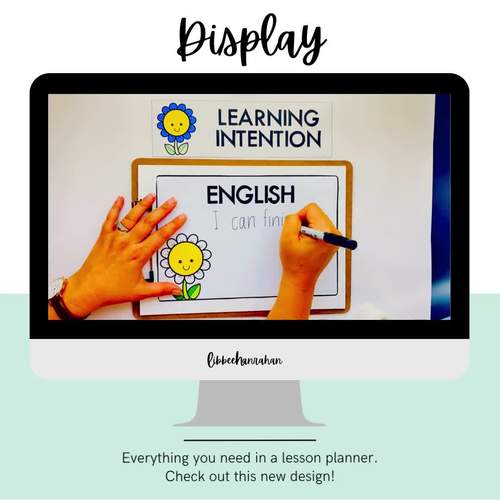 Learning Intention Display - Spring Theme by Teacher Planning Resources