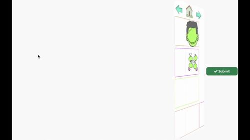 Preschool Vocabulary GAME - Build a Frankenstein - Halloween/Fall/ Autumn