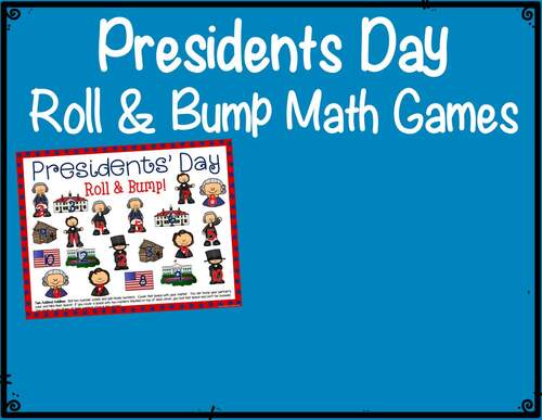 Presidents' Day Math Centers by The Teaching Scene by Maureen | TPT