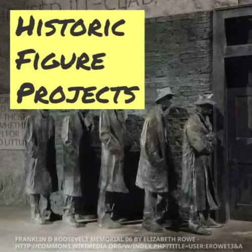 Historic Figure Project Biography Project Bundle by Education with ...