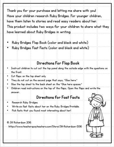 Black History Month Project Writing Activities Biography Template ESL K-5