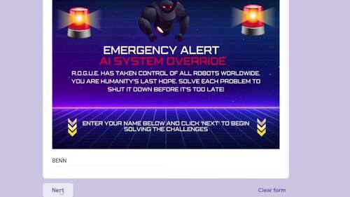 Order of Operations Digital Math Escape Room No Prep Activity | TPT