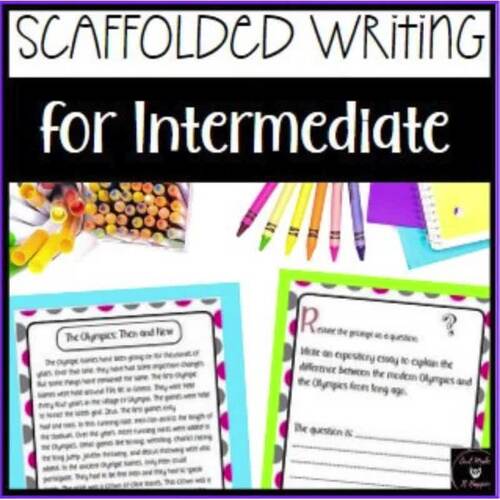 Reading Comprehension Activities - Scaffolded Writing Practice & Review