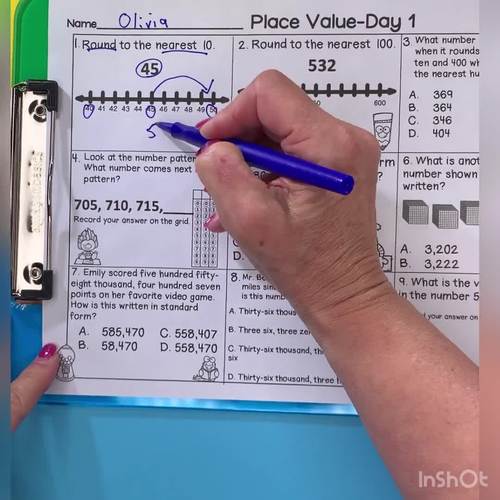 Place Value Worksheets | 3rd Grade by Believe to Achieve by Anne Rozell
