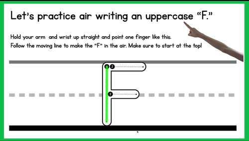 Letter F Sound Vocabulary Slides by One Little Classroom | TPT
