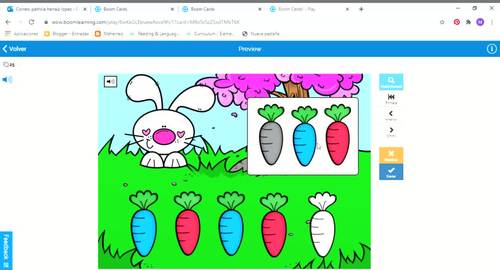 BOOM CARDS Pascua: PATRONES | Easter Patterns Digital Resources in Spanish