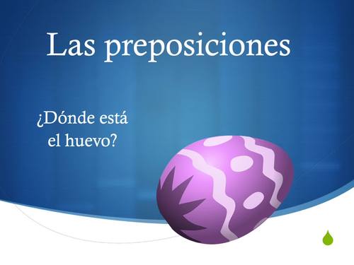 Spanish Prepositions PowerPoint and Curriculum by Angie Torre | TpT