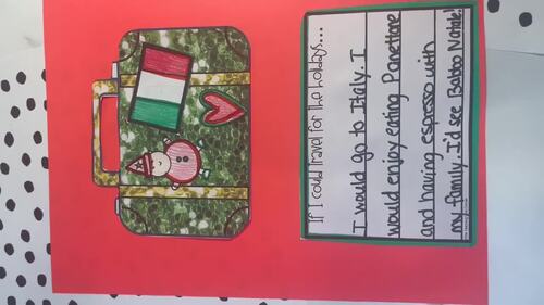 Holidays Around the World Writing Craft by The Teaching Diva Corner