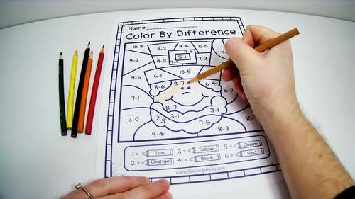 Spring Color By Code - St. Patrick's Day, Sight Words, Addition ...