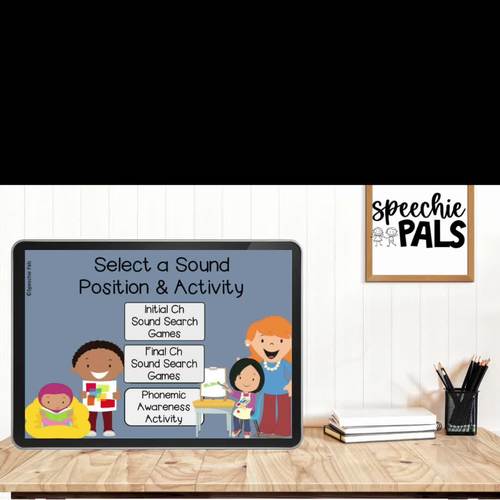 Back to School Articulation Scenes BOOM CARDS | Initial and final S