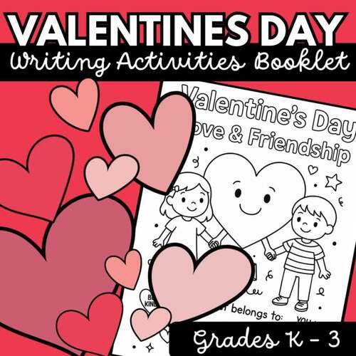 Valentine's Day Writing & Craft Activities | Acrostic Poem, Cards ...