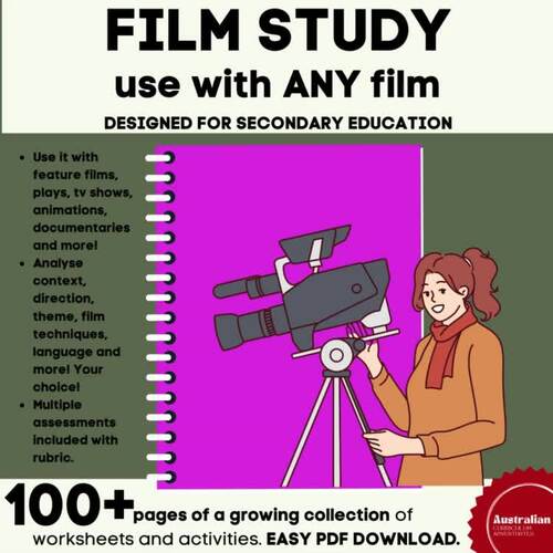 FILM STUDY Film Analysis Unit for ANY FILM - English Film Techniques