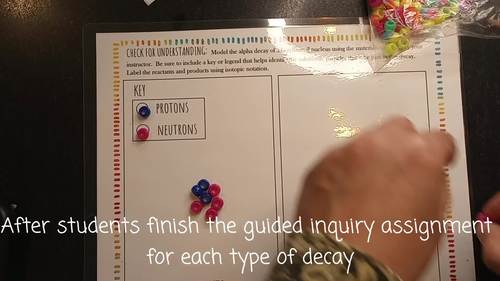 Hands-On Science: Modeling Radioactive Decay - Nuclear Chemistry