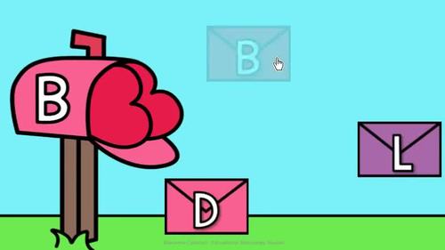 Valentines Day ABC Match SMART Board Activities & Interactive PDFs