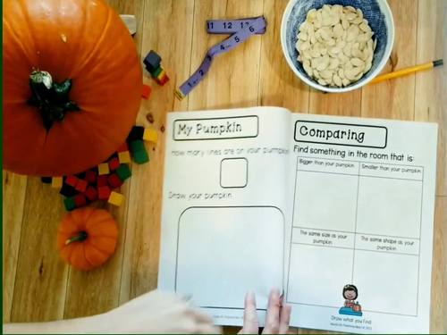 Pumpkin Activities | Pumpkin Investigation | Fall and Halloween | TPT