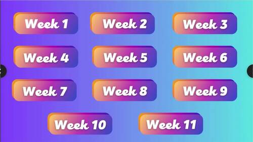 11 Week Term Classroom Activity Advent Calendar by All The Teacher Tech