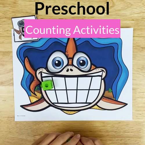 Preschool Curriculum 1,2,3 Count With Me: Numbers 1-10 by Mrs V's ...